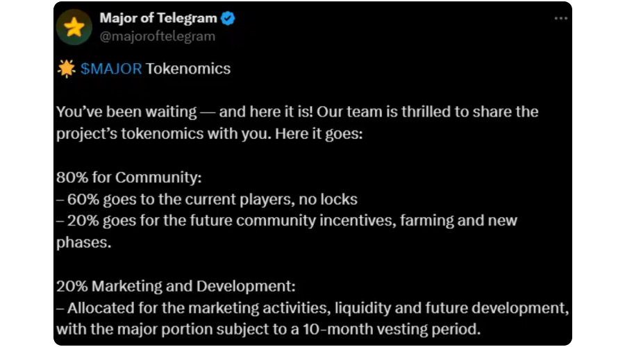 Major Airdrop Listing Date, Price Prediction, Telegram Link and More - Flitpay